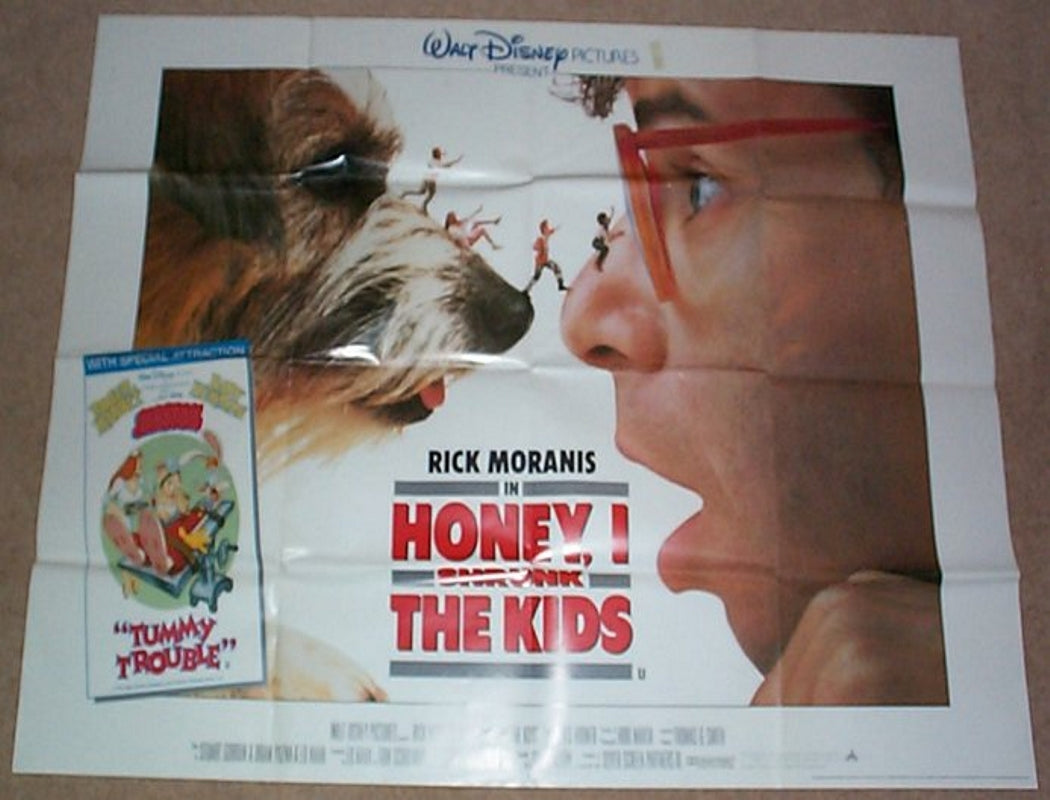 “Honey, I Shrunk The Kids” Original Quad Movie Poster – pastposters