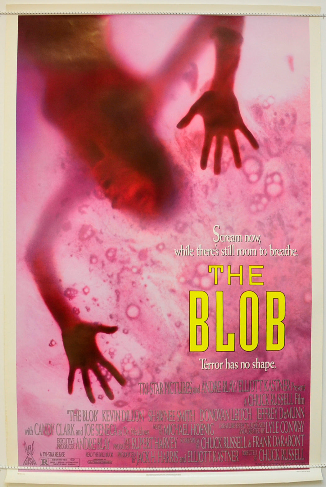 “The Blob” Original One Sheet Poster - Film Poster - Movie Poster – pastposters