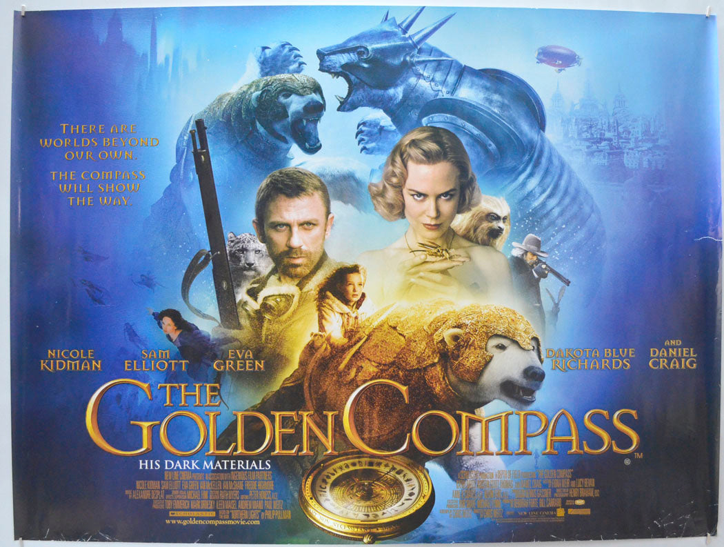 “The Golden Compass” Original Quad Poster - Film Poster - Movie Poster ...