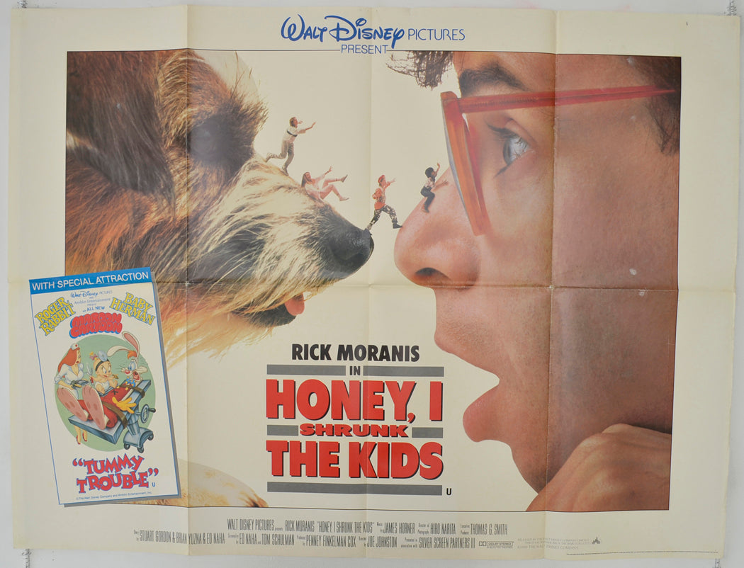 “Honey, I Shrunk The Kids” Original Quad Poster - Film Poster - Movie ...
