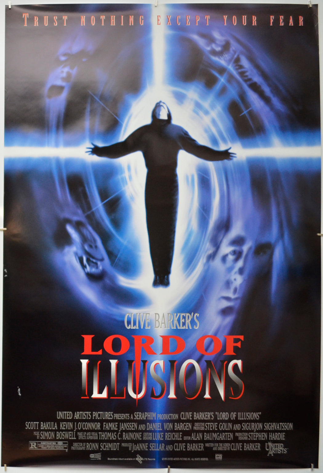 “Lord Of Illusions” - Original One Sheet Poster - Film Poster - Movie – pastposters