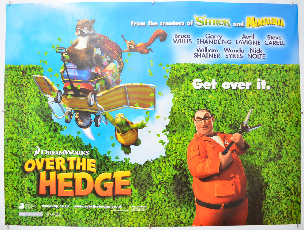 Over The Hedge Poster Over The Hedge The Cookie Heist 8X8 By over-the-hedge-poster-over-the-hedge-the-cookie-heist-8x8-by