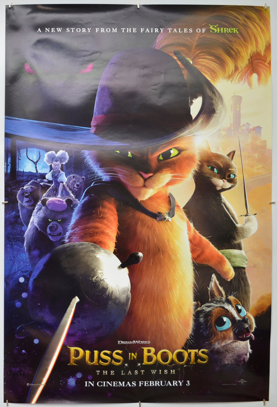 Puss In Boots Movie Poster Puss In Boots (2011) Poster TW