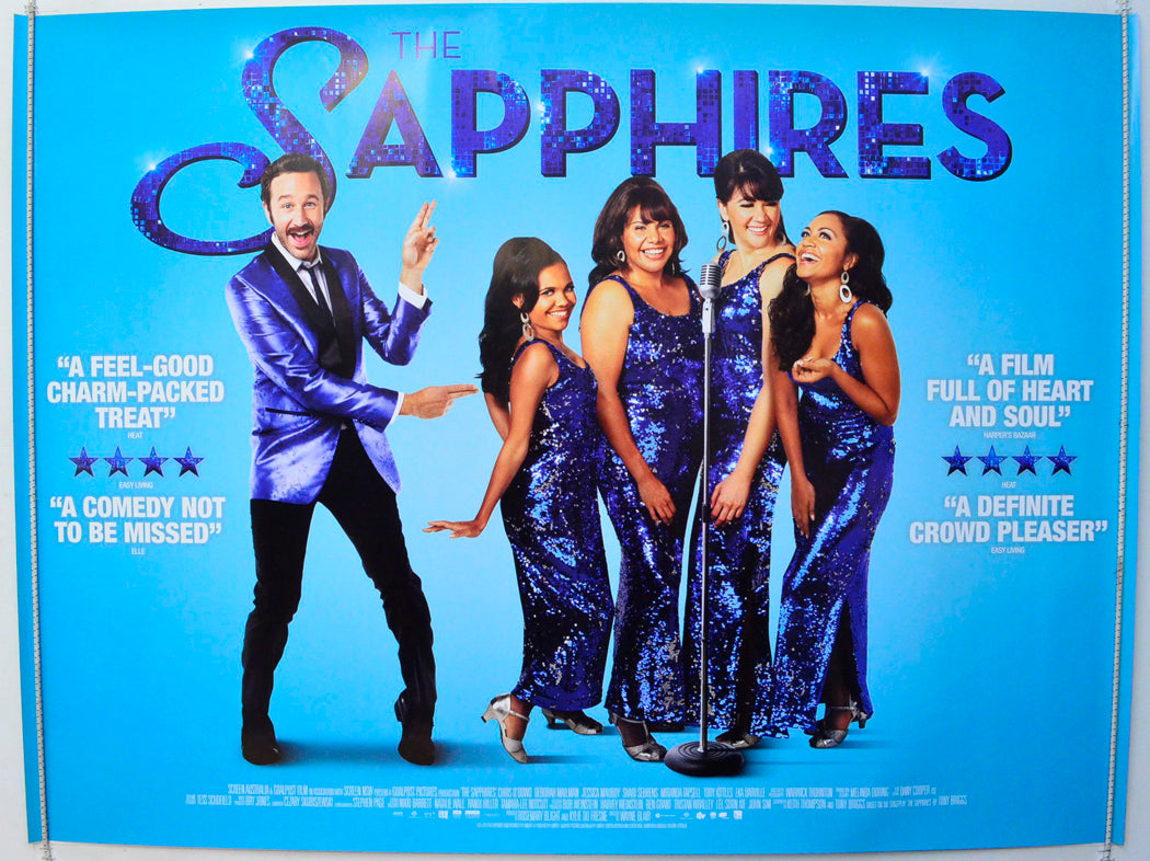 “The Sapphires” Original British Quad Poster - Film Poster - Movie Pos ...