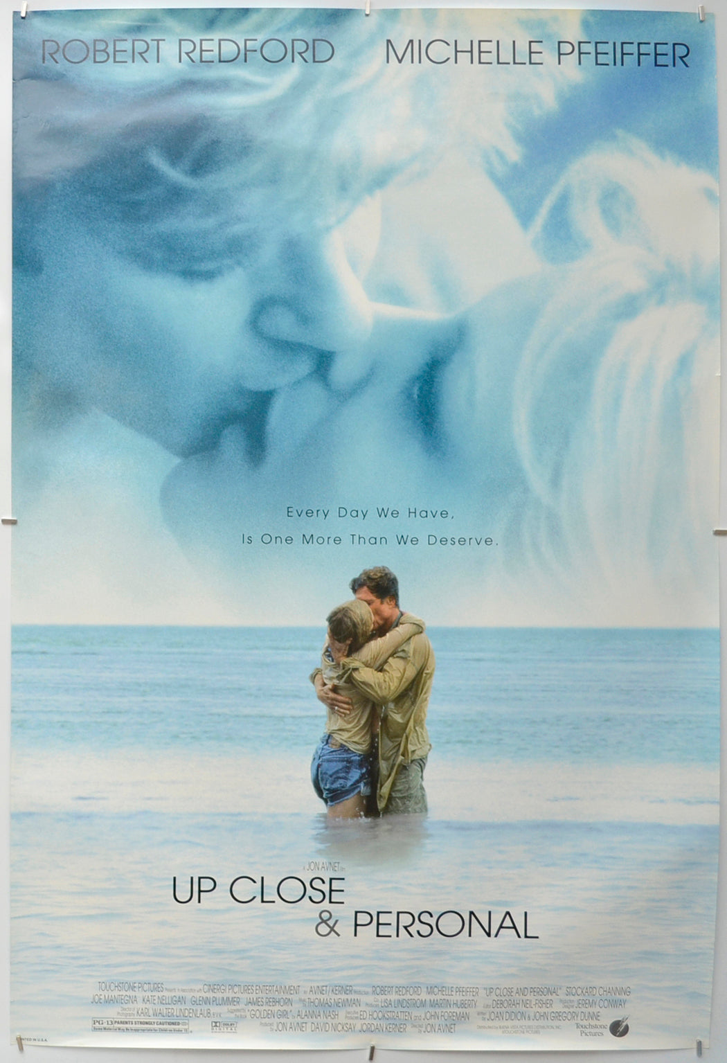 “Up Close And Personal” - Original One Sheet Poster - Film Poster - Mo ...