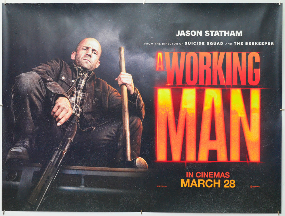 “A Working Man” Original Quad Poster - Film Poster - Movie Poster ...