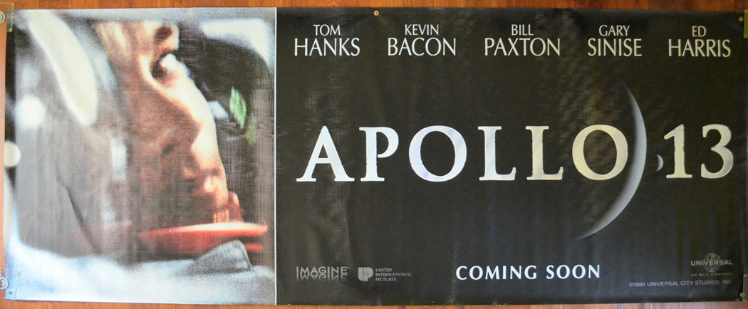 “Apollo 13” Original Cinema Banner - Film Banner - Movie Banner - Viny ...