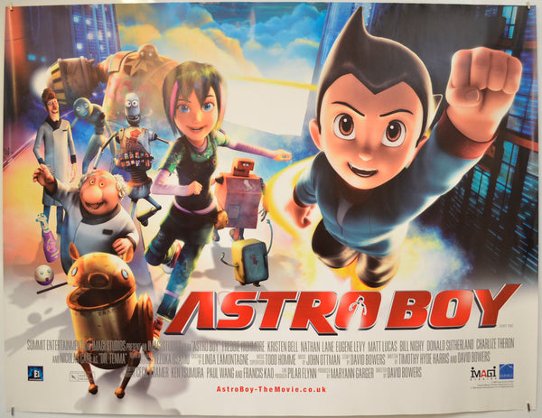 “Astro Boy” Original Quad Poster - Film Poster - Movie Poster – pastposters