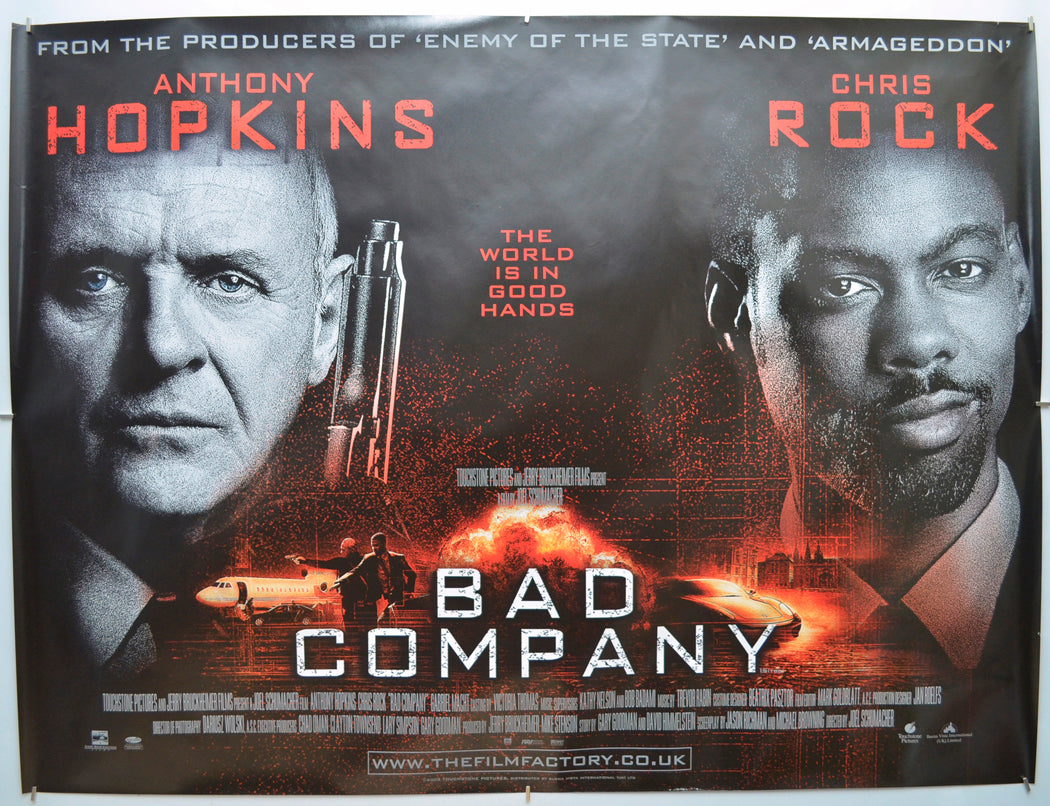 “Bad Company” Original Quad Poster - Film Poster - Movie Poster ...