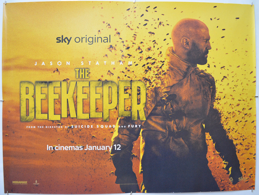 “The Beekeeper” (Teaser / Advance Version) Original Quad Poster - Film ...