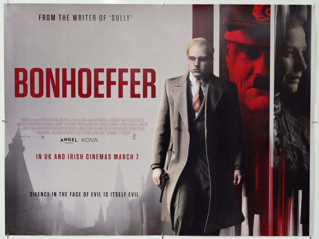 “Bonhoeffer” Original Quad Poster - Film Poster - Movie Poster ...