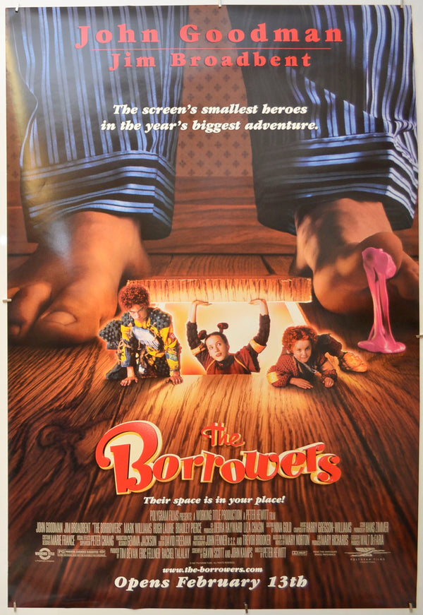“The Borrowers” Original One Sheet Poster - Film Poster - Movie Poster ...