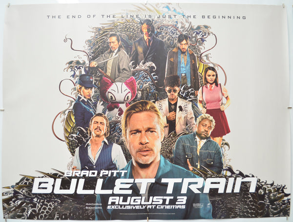 “Bullet Train” Original Quad Poster - Film Poster - Movie Poster ...