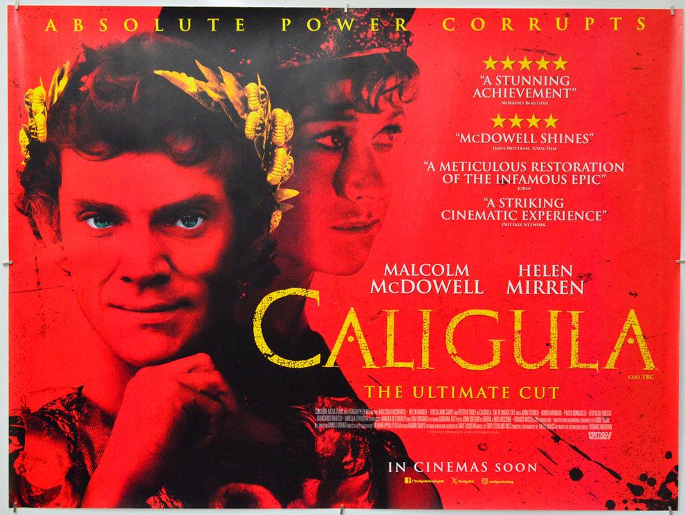 “Caligula: The Ultimate Cut” Original Quad Poster - Film Poster - Movi ...