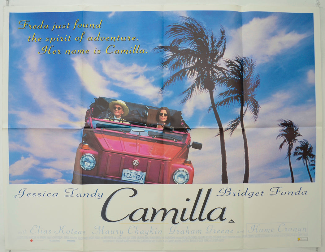 “Camilla” Original Quad Poster - Film Poster - Movie Poster – pastposters