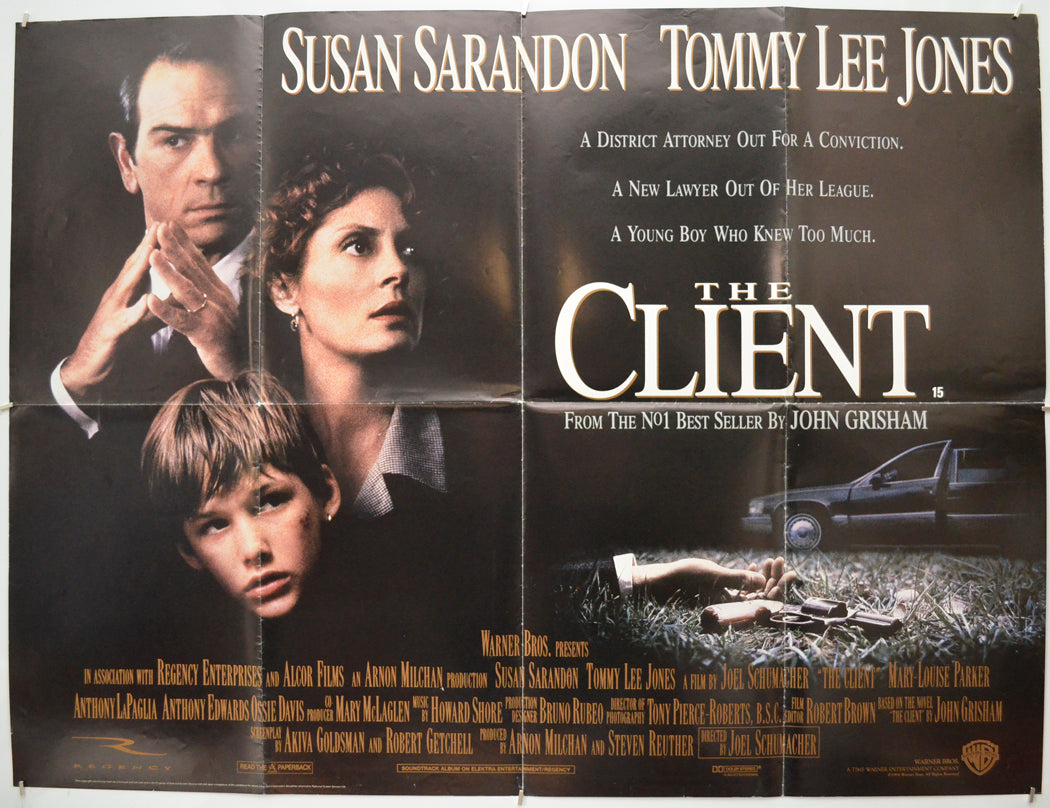 “The Client” Original Quad Poster - Film Poster - Movie Poster ...