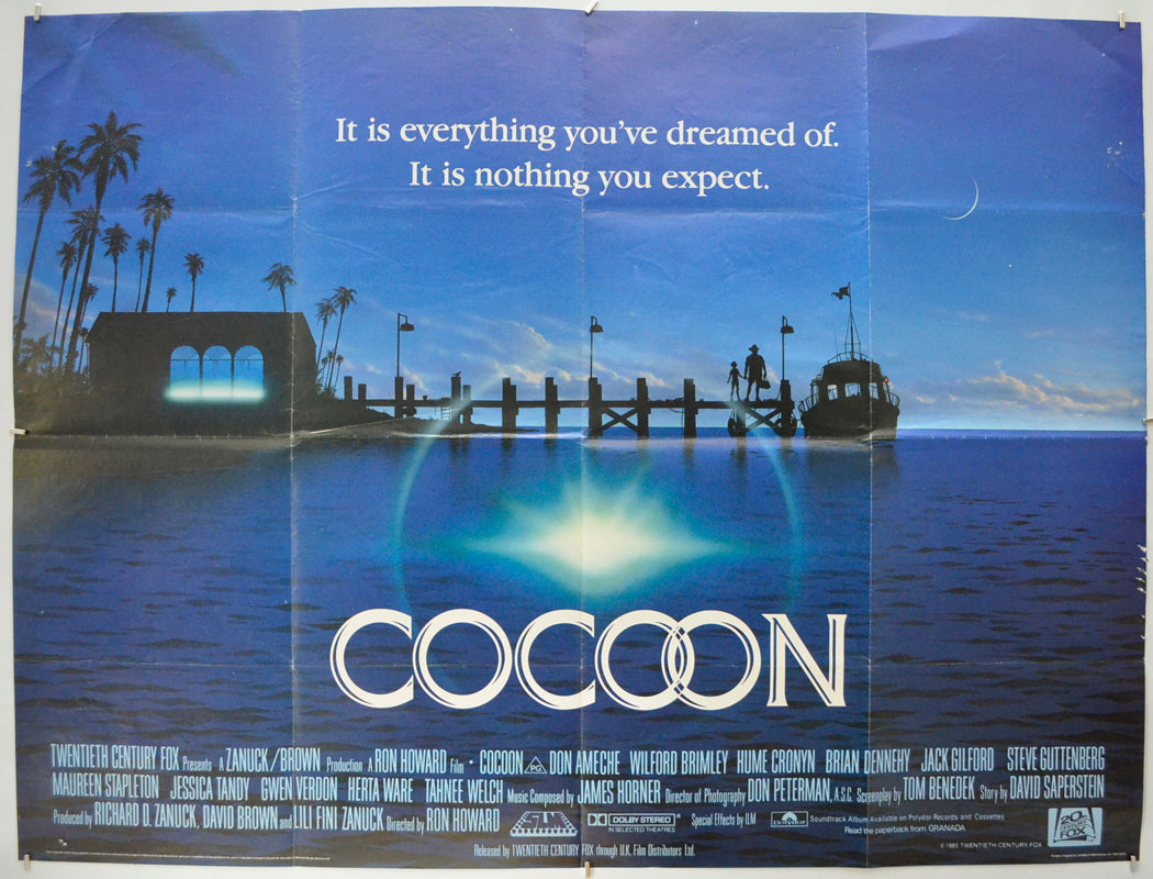 “Cocoon” Original Quad Poster - Film Poster - Movie Poster – pastposters