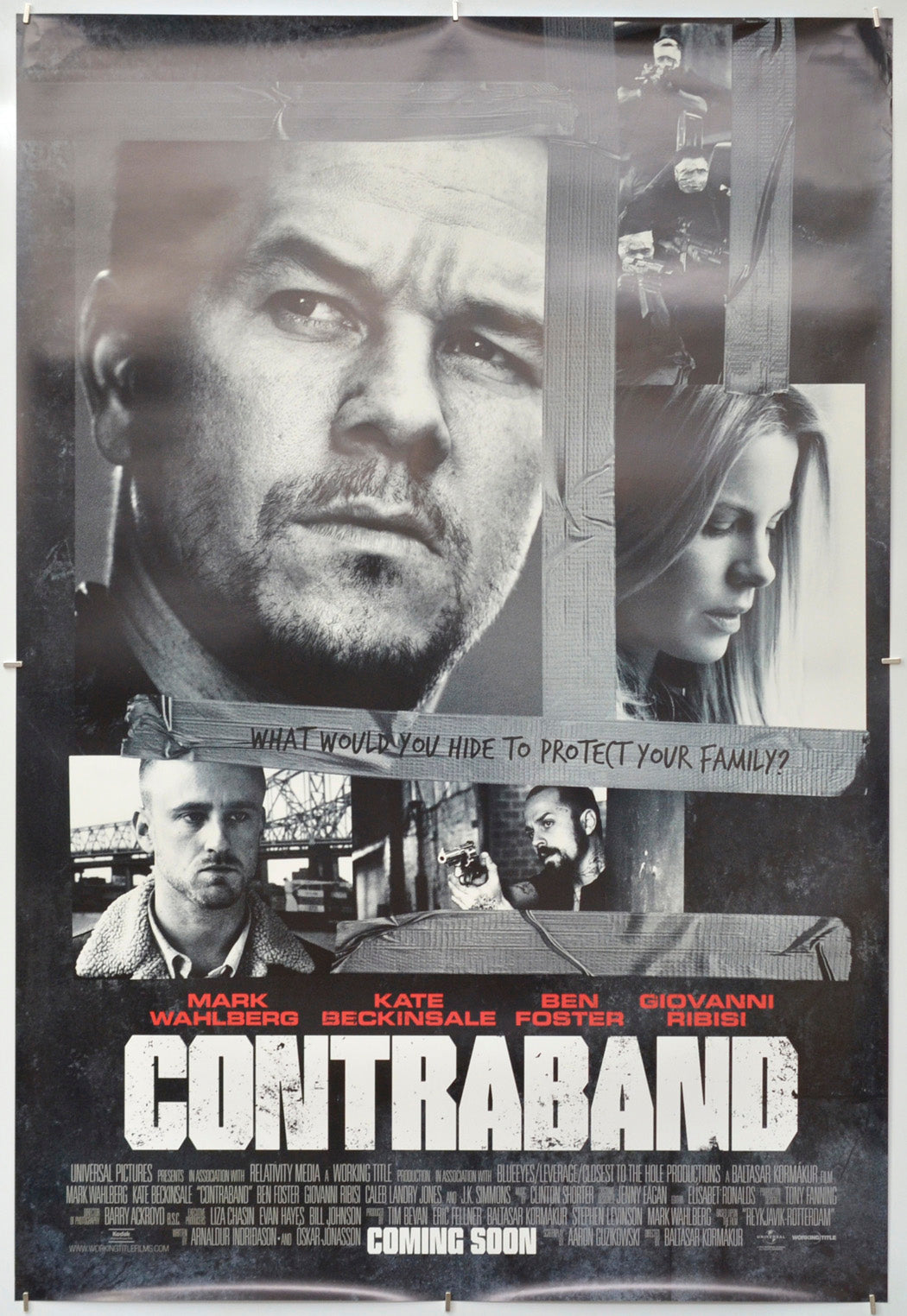 “Contraband” Original One Sheet Poster - Film Poster - Movie Poster ...