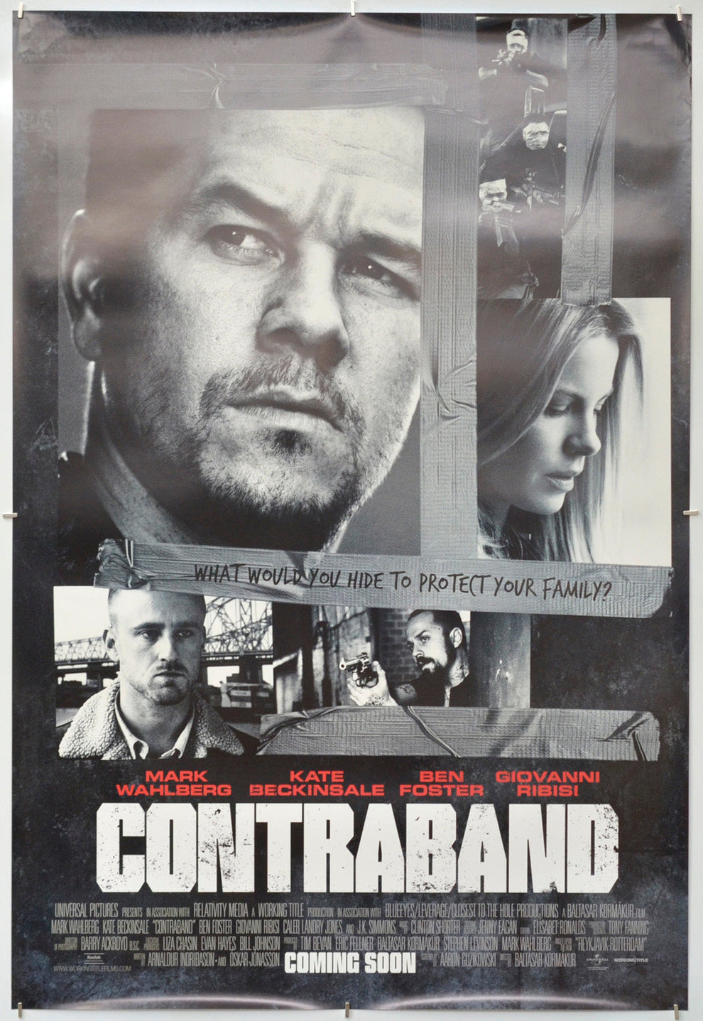 “Contraband” Original One Sheet Poster - Film Poster - Movie Poster ...
