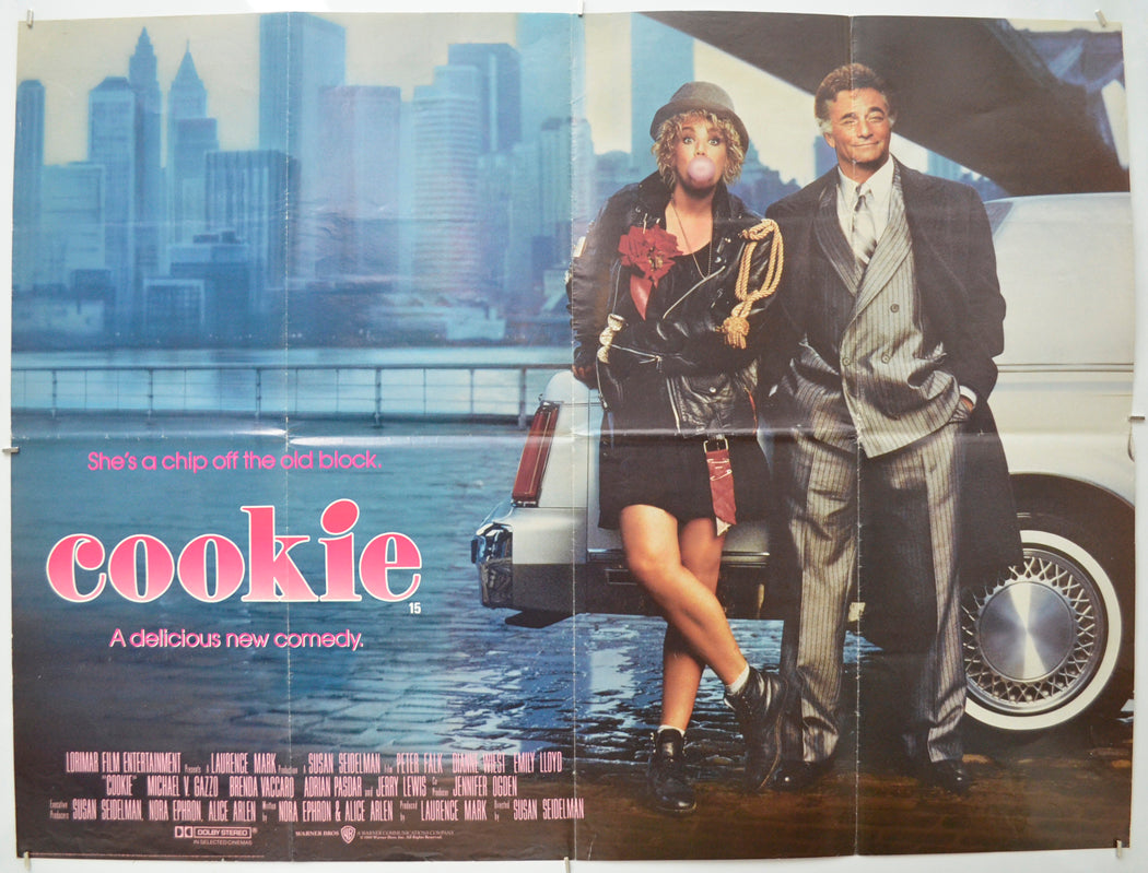 “Cookie” Original Quad Poster - Film Poster - Movie Poster – pastposters