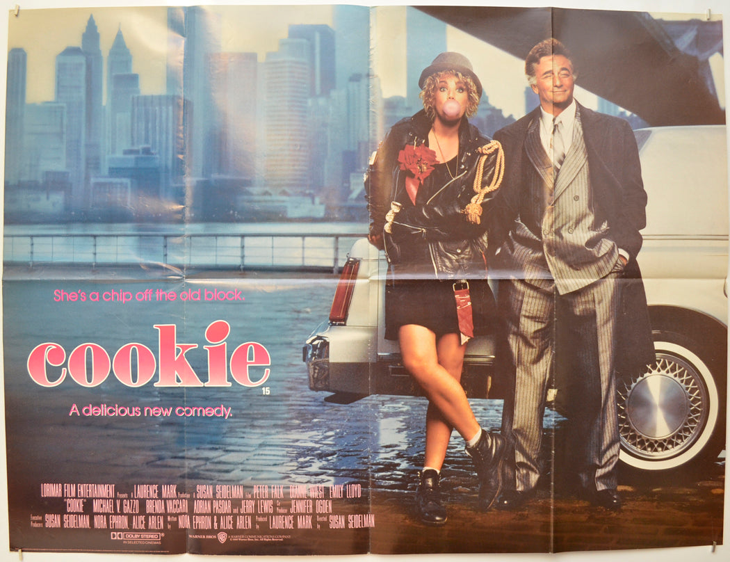 “Cookie” Original Quad Poster - Film Poster - Movie Poster – pastposters