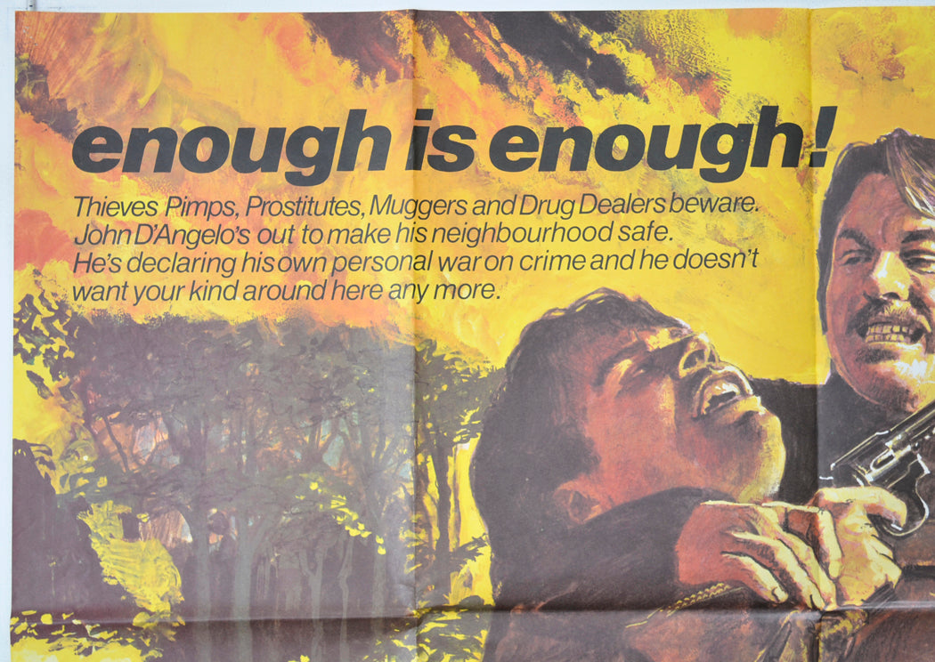 “Death Vengeance” (a.k.a. Fighting Back) Original Quad Poster - Film P ...