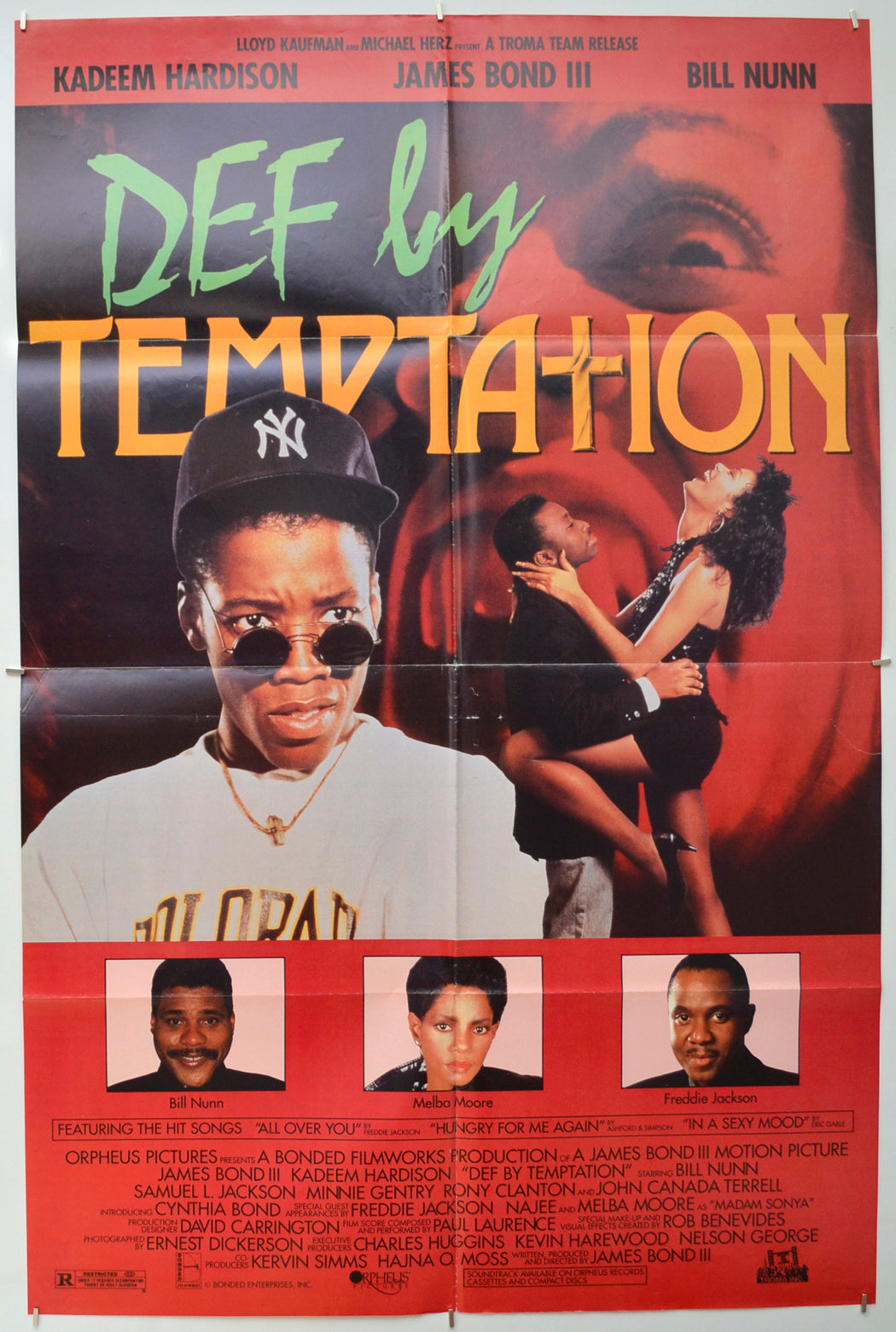 “Def By Temptation” Original One Sheet Poster - Film Poster - Movie Po ...