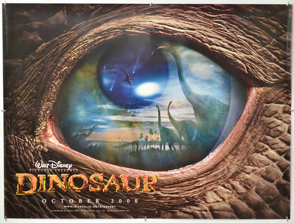 “Dinosaur” Original Quad Poster - Film Poster - Movie Poster – pastposters