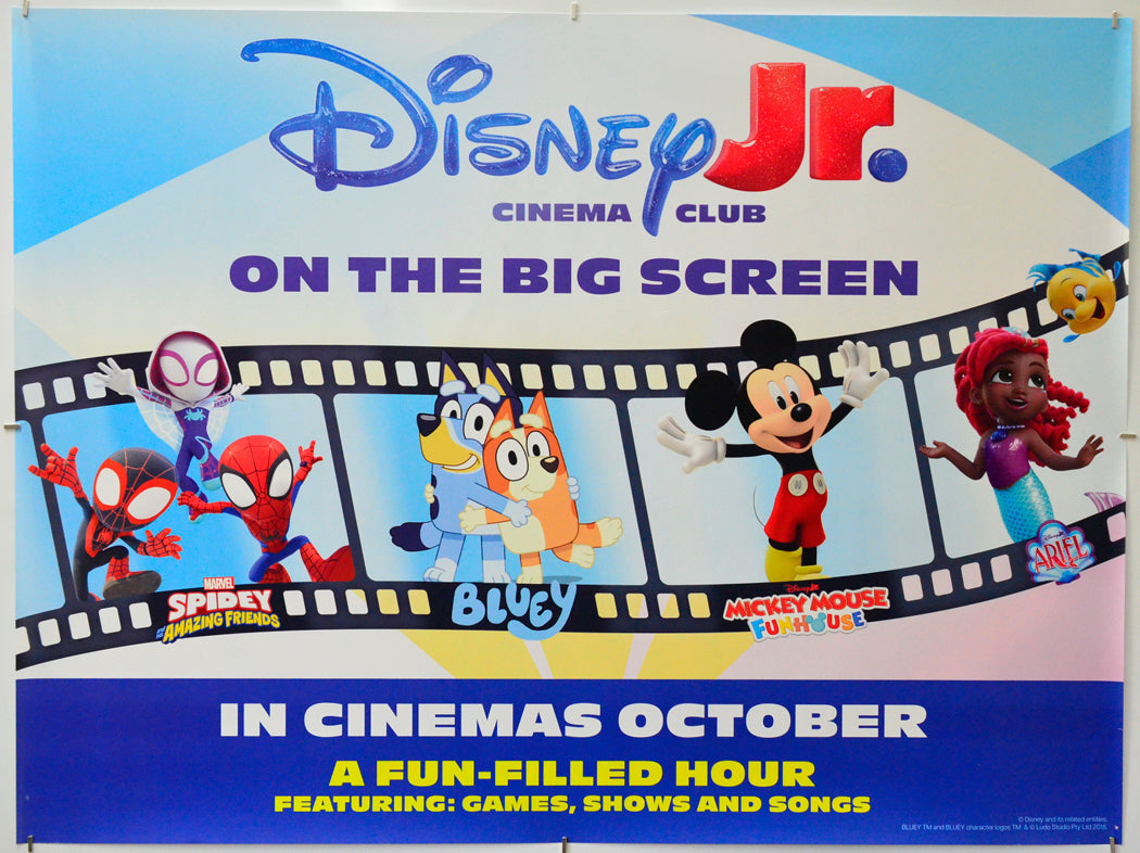 “Disney Junior Cinema Club 2024” Original Quad Poster - Film Poster ...