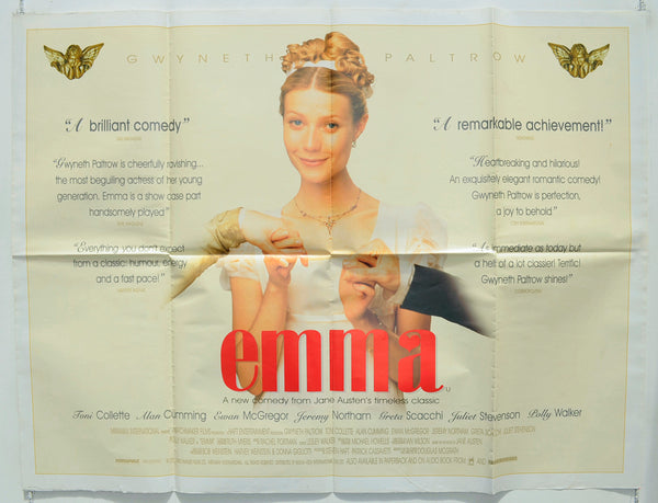 “Emma” Original Quad Poster - Film Poster - Movie Poster – pastposters