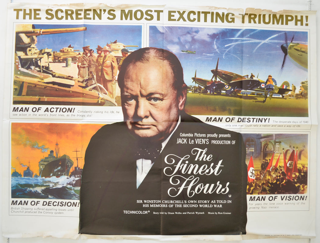 “The Finest Hours” Original Quad Poster - Film Poster - Movie Poster ...