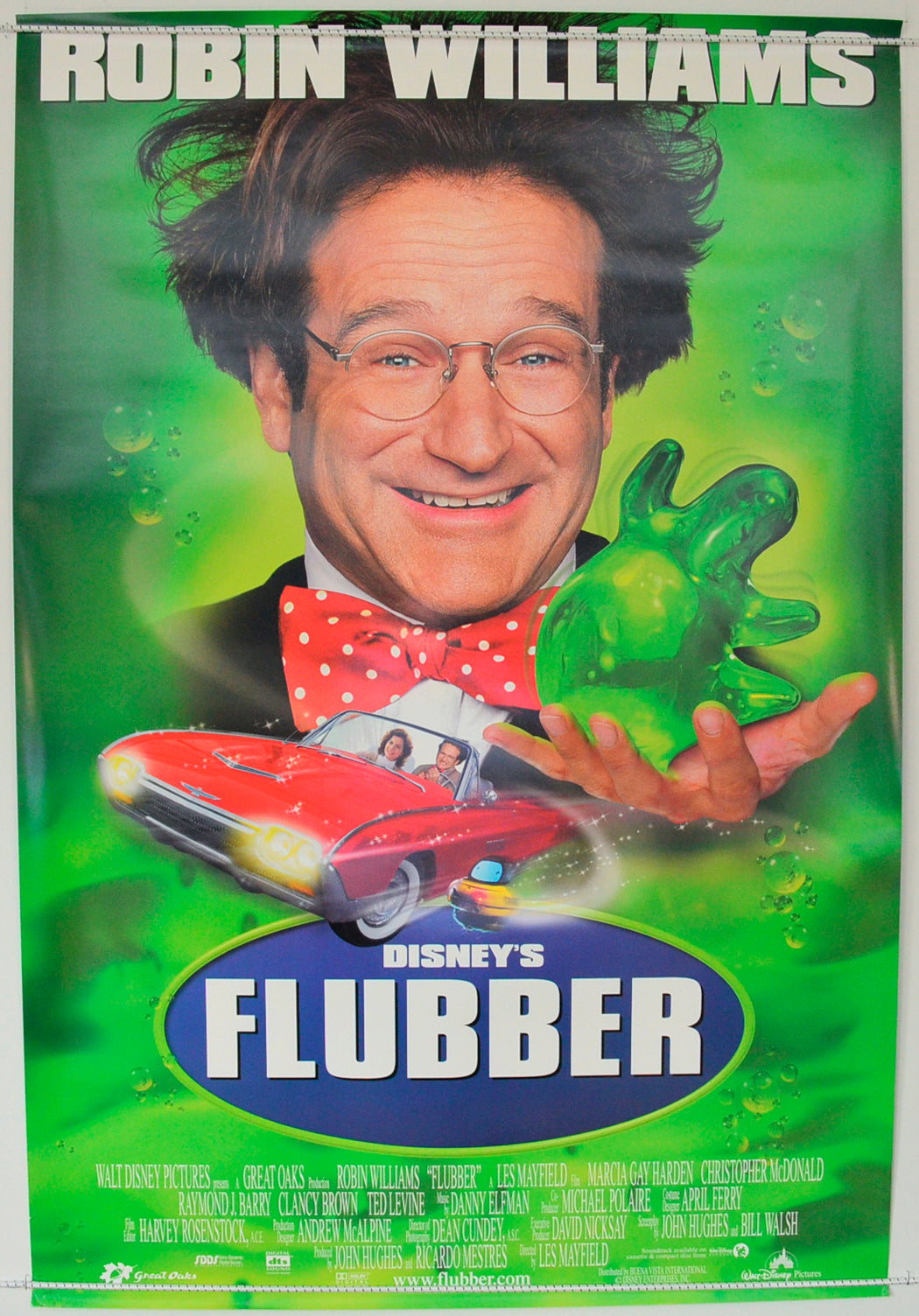 “Flubber” Original One Sheet Poster - Film Poster - Movie Poster ...