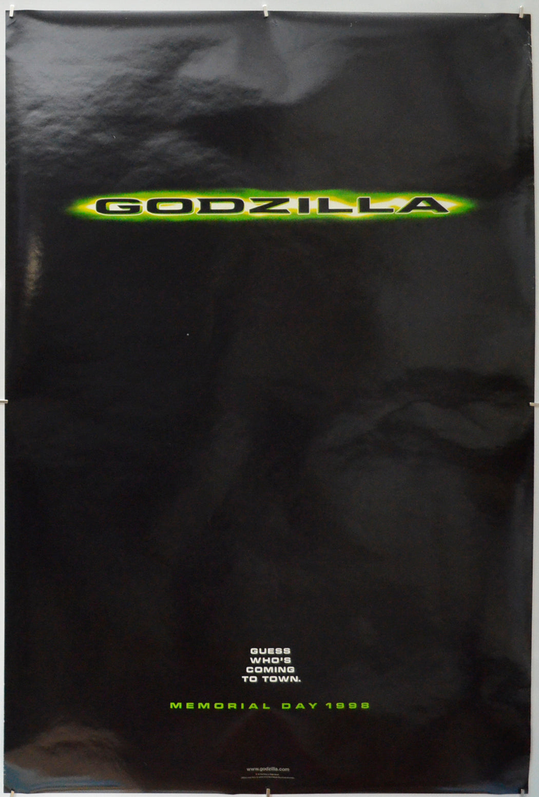 “Godzilla” - Original One Sheet Poster - Film Poster - Movie Poster ...