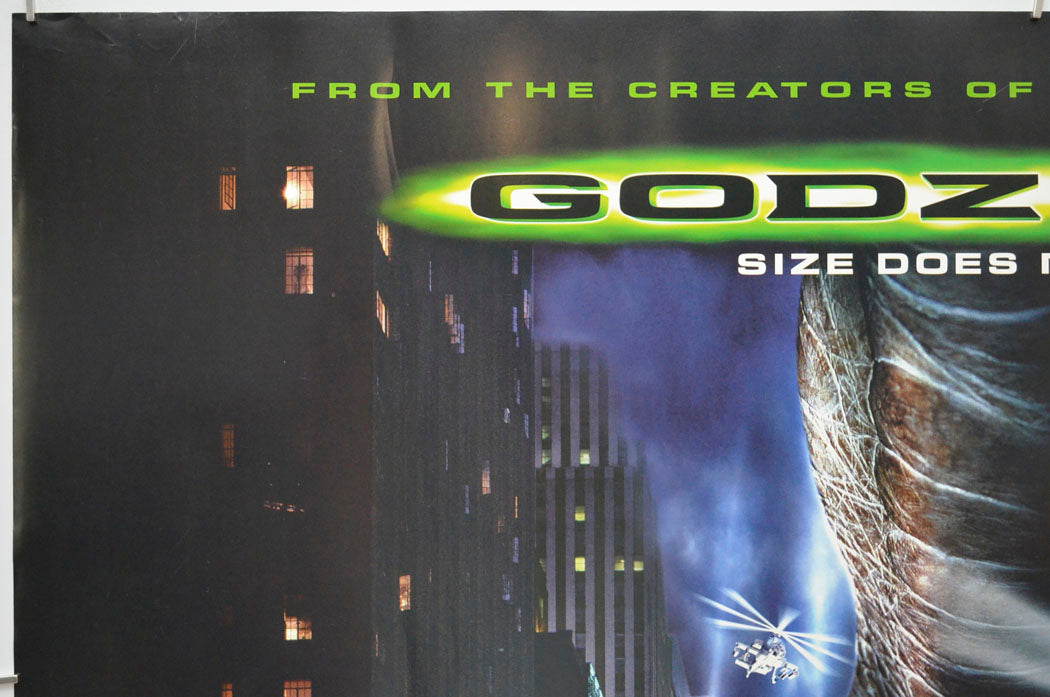 “Godzilla” Original Quad Poster - Film Poster - Movie Poster – pastposters
