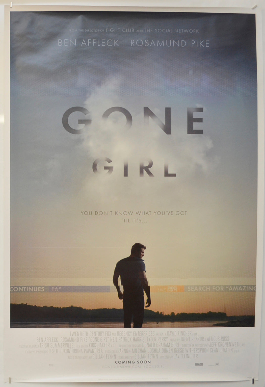 Gone Girl Film Poster Gone Girl Movie Art Work – Good Hope