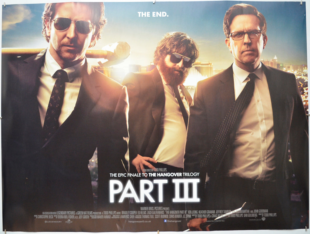 “The Hangover Part III” Original Quad Poster - Film Poster - Movie Pos ...