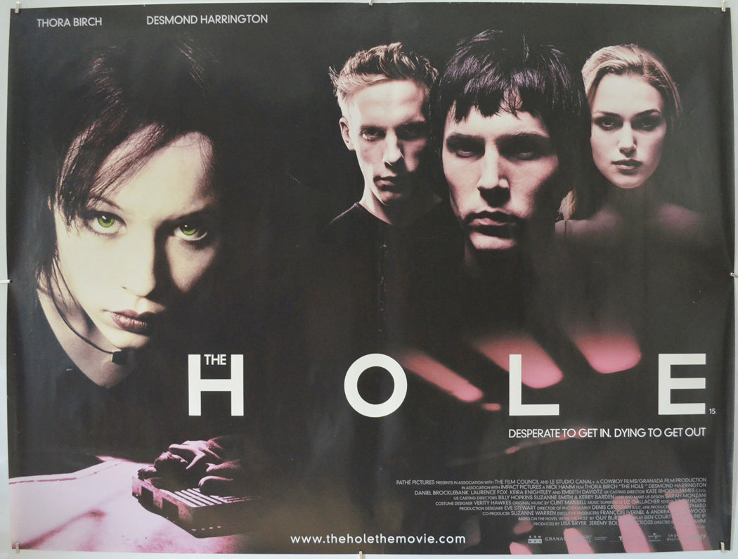 “The Hole” Original Quad Poster - Film Poster - Movie Poster – pastposters
