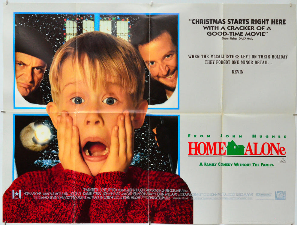 “Home Alone” Original Quad Poster - Film Poster - Movie Poster ...