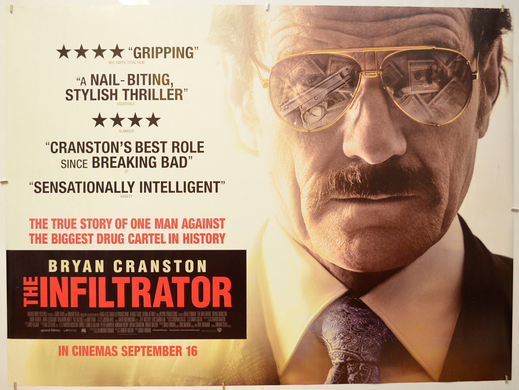 “The Infiltrator” Original Quad Poster - Film Poster - Movie Poster ...