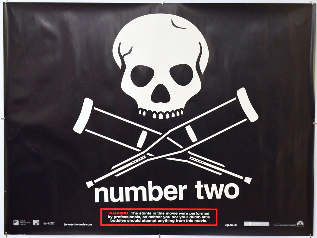 “Jackass Number Two” Original Quad Poster - Film Poster - Movie Poster ...