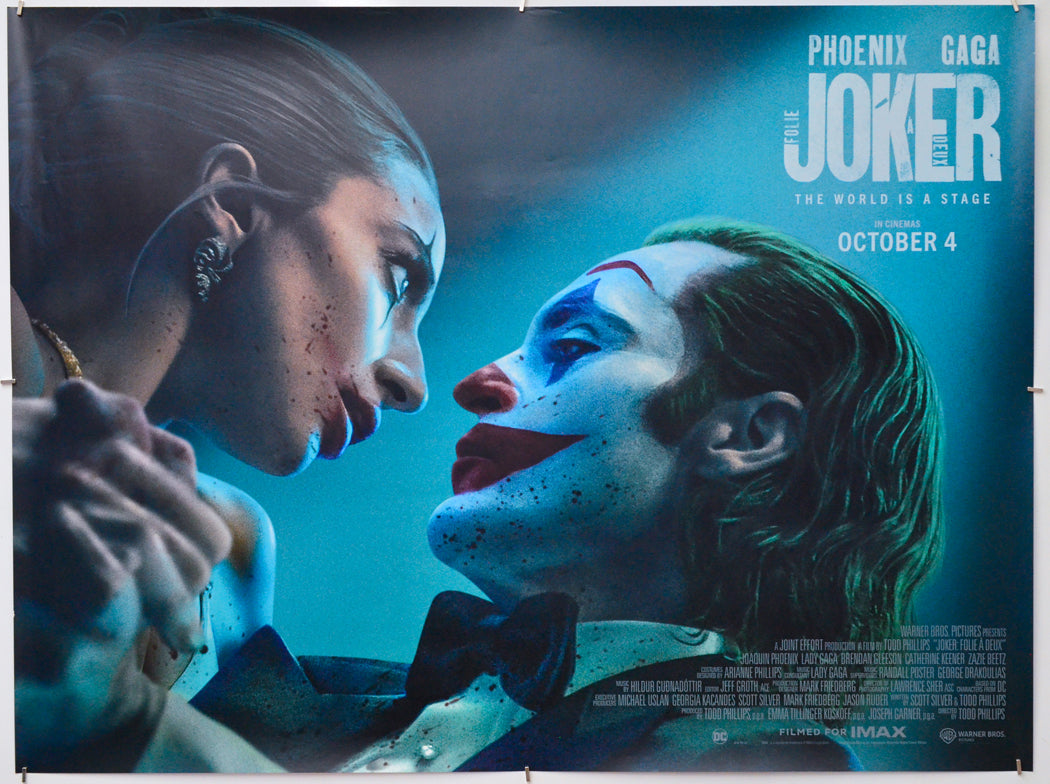 “Joker: Folie à Deux” Original Quad Poster - Film Poster - Movie Poste ...