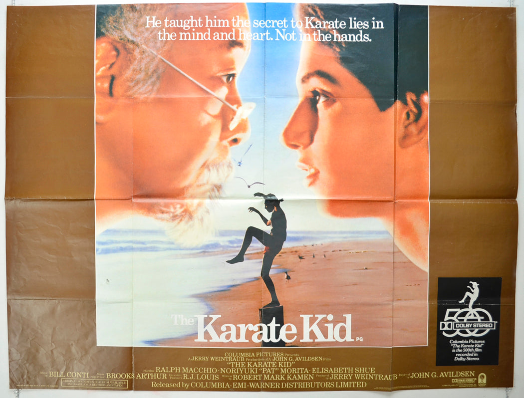 “The Karate Kid” Original Quad Poster - Film Poster - Movie Poster ...