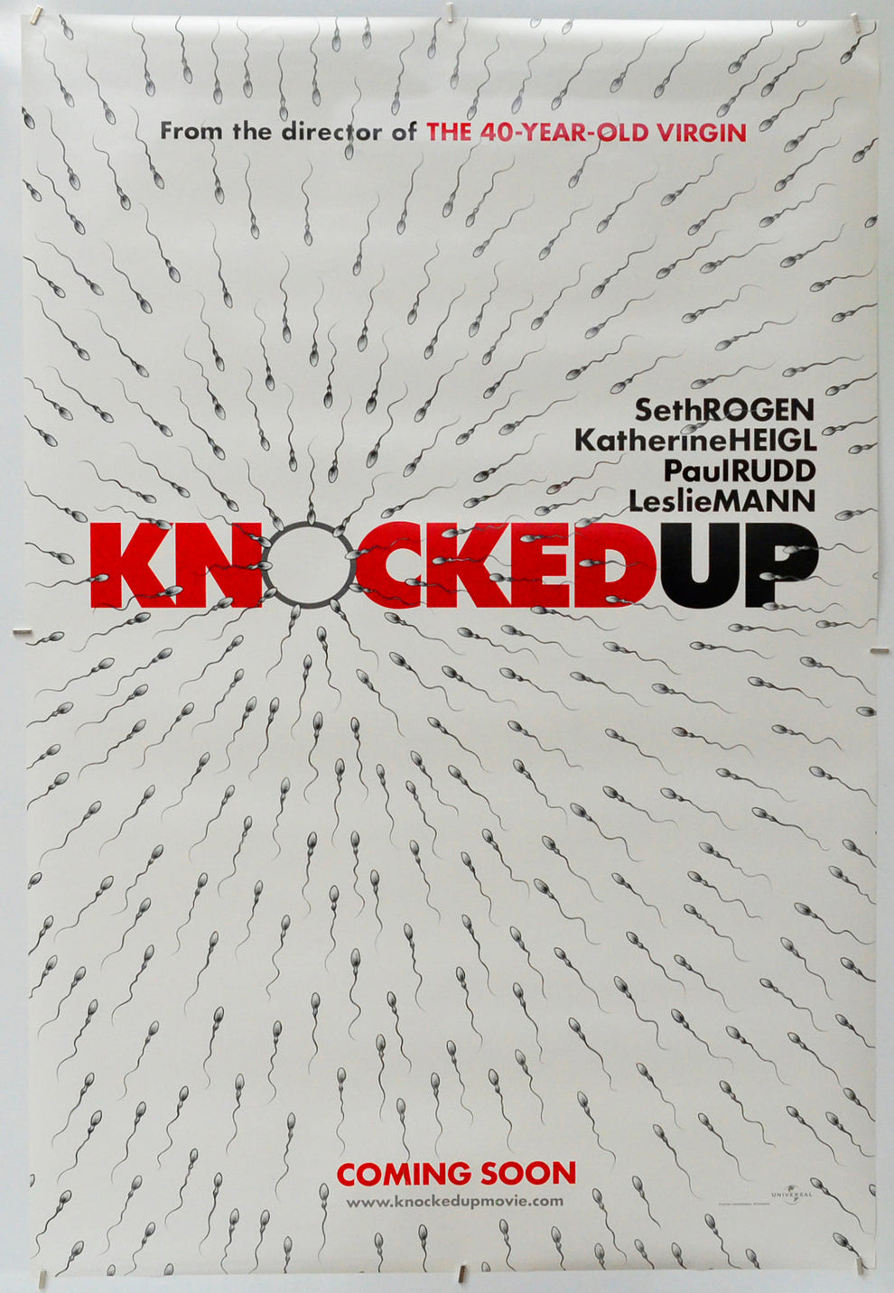 “Knocked Up” Original One Sheet Poster - Film Poster - Movie Poster ...