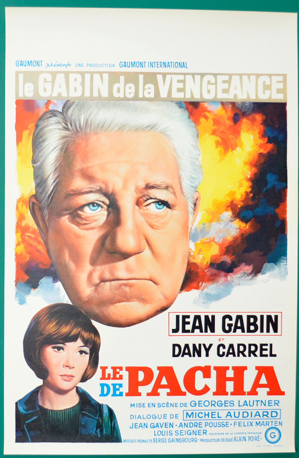 “Le Pacha” (a.k.a. Pacha) Original Belgian Poster - Film Poster - Movi ...