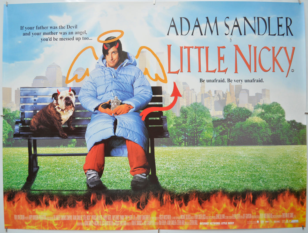 “Little Nicky” - Original Quad Poster - Film Poster - Movie Poster ...