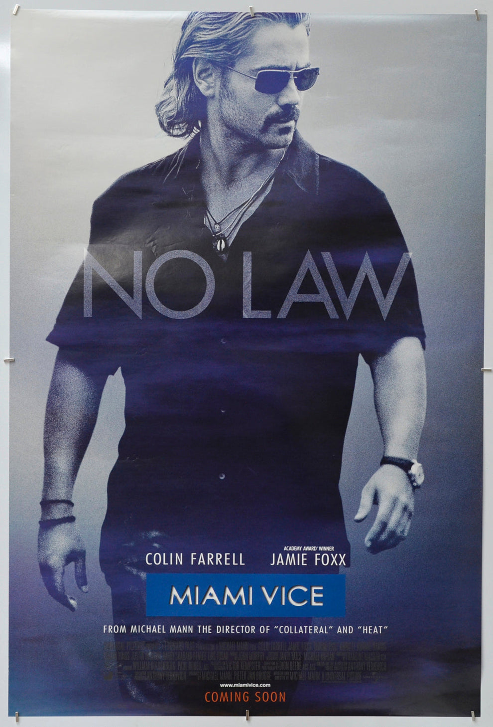 “Miami Vice” Original One Sheet Poster - Film Poster - Movie Poster ...