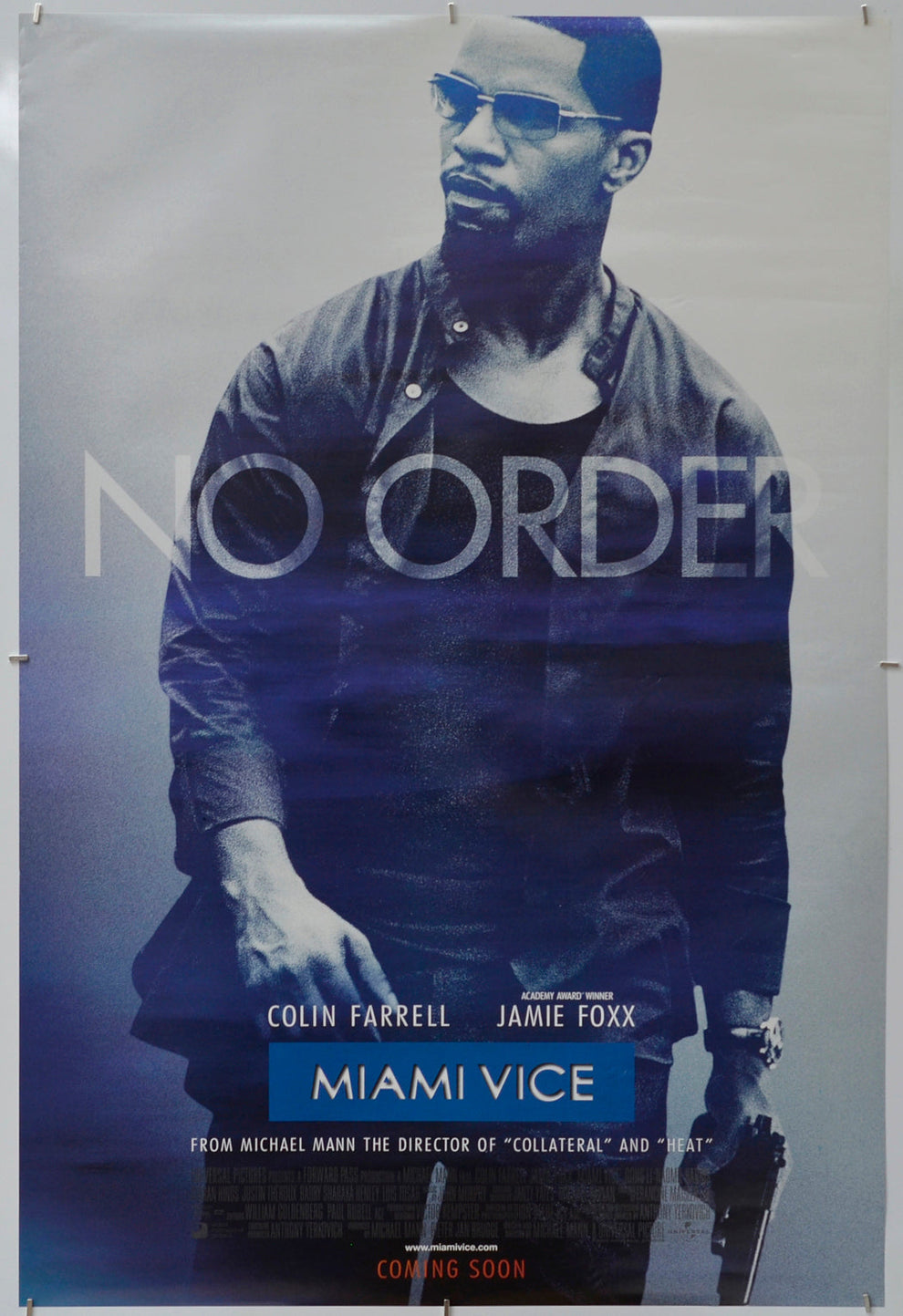 “Miami Vice” Original One Sheet Poster - Film Poster - Movie Poster ...