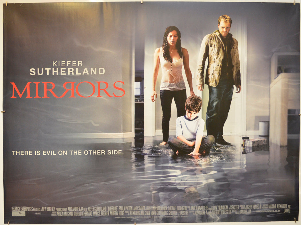 “Mirrors” Original Quad Poster - Film Poster - Movie Poster – pastposters