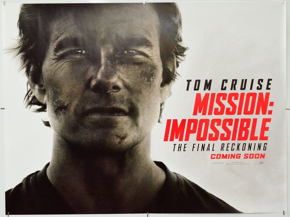 “Mission: Impossible - The Final Reckoning” Original Quad Poster - Film ...