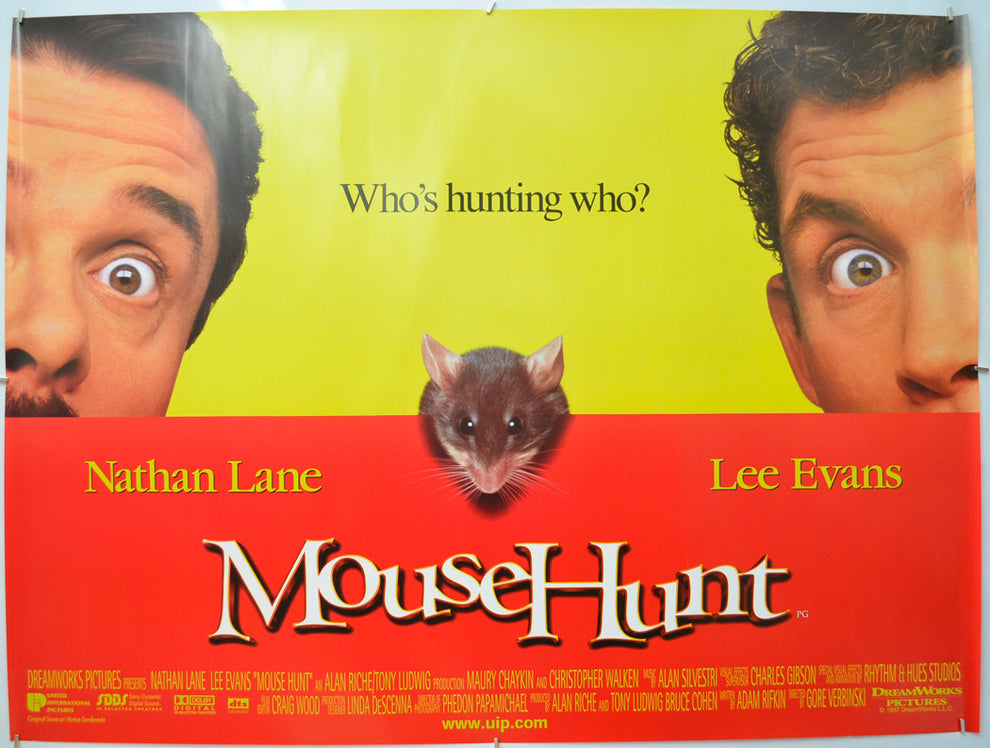 “Mousehunt” Original Quad Poster - Film Poster - Movie Poster – pastposters